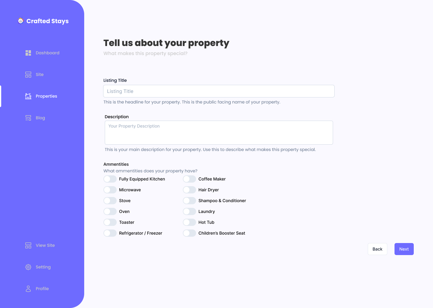 CraftedStays - Direct Bookings Simplified